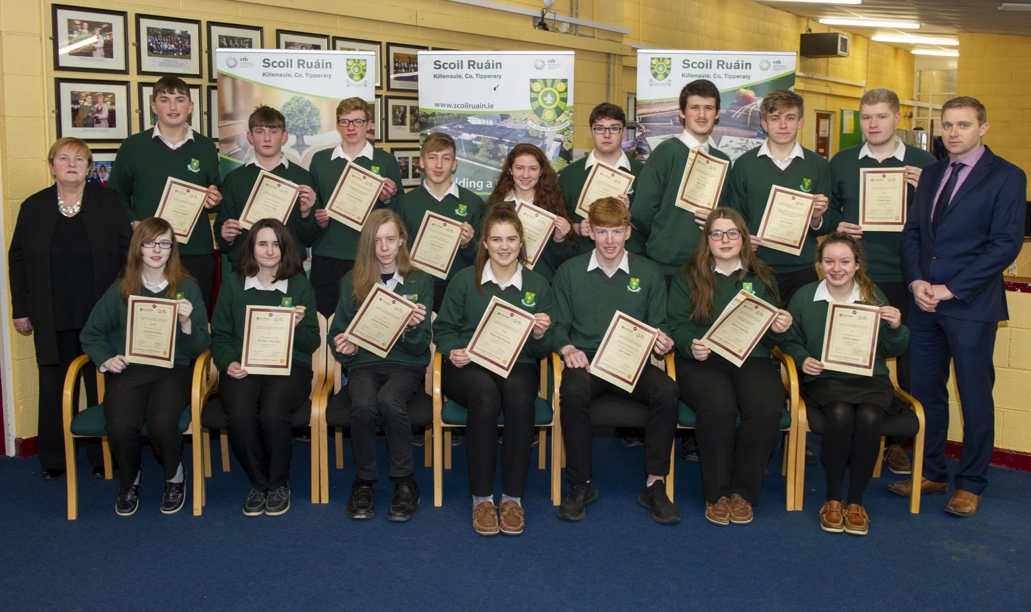 Presentation of Junior Cycle Certificates – Scoil Ruáin